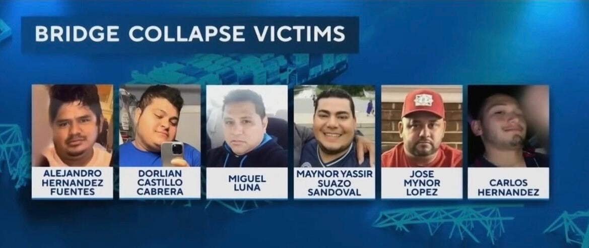 Lawyers for Key Bridge collapse victims blast Dali operator for alleged ...