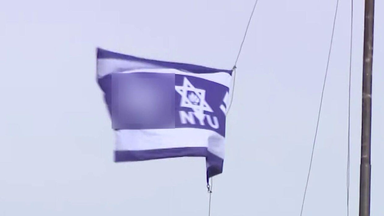 Swastika flag raised at NYU leads to hate crime charges for Connecticut ...