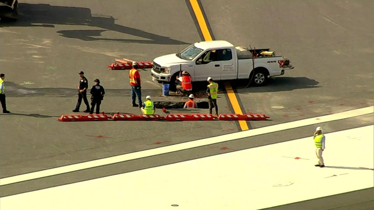 LaGuardia Airport runway closed by sinkhole expected to reopen Saturday ...