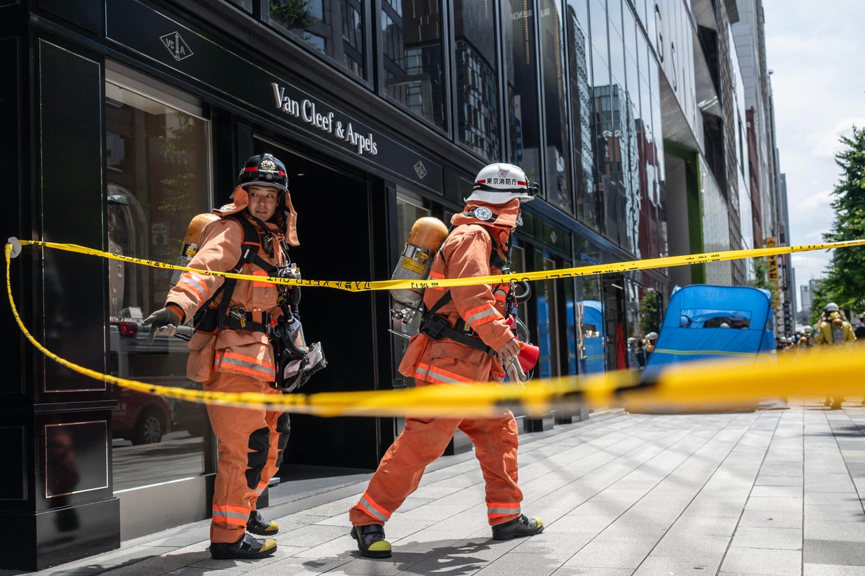 "Stinging and hurting:" Spraying incident in luxury mall in Japan ...