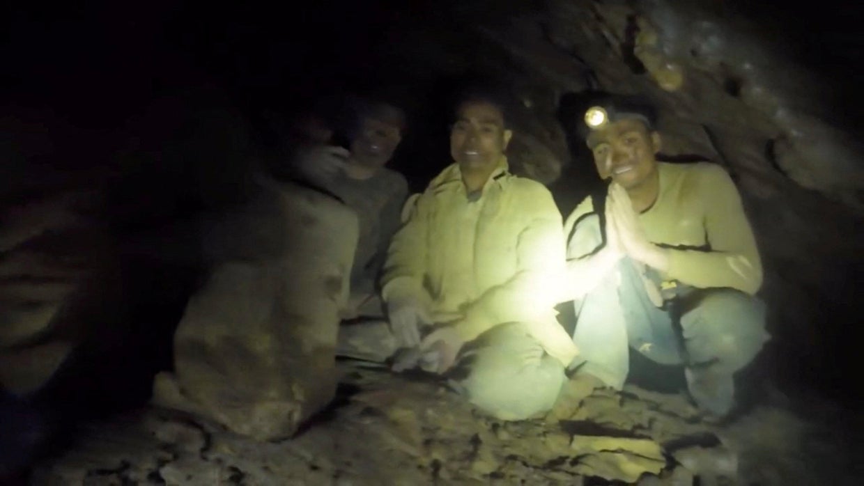5 of 7 people trapped in flooded Laos cave for more than a week found ...