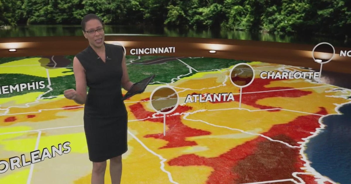 Downpours returning to metro Atlanta just in time for the weekend - CBS ...