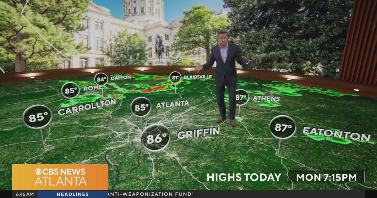 Metro Atlanta weather: Lower rain chances this week, but a few strong ...