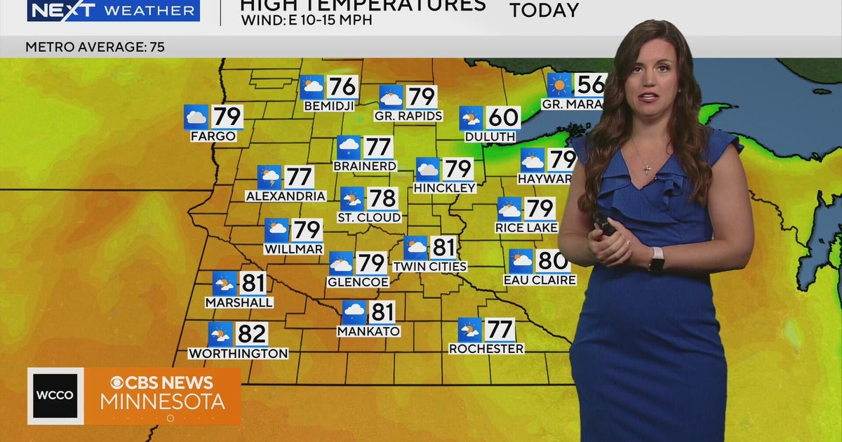 9 a.m. Minnesota forecast from June 1, 2026 | NEXT Weather - CBS Minnesota