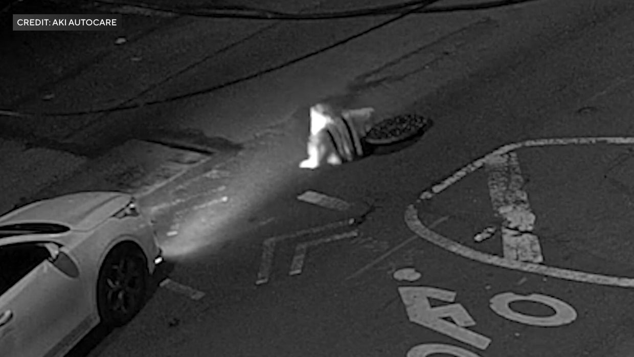Video shows people climbing into a Queens manhole in 3rd recent ...