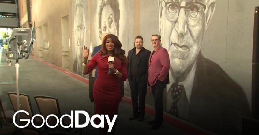 "Legends of Hospitality" mural unveiling! - Good Day Sacramento