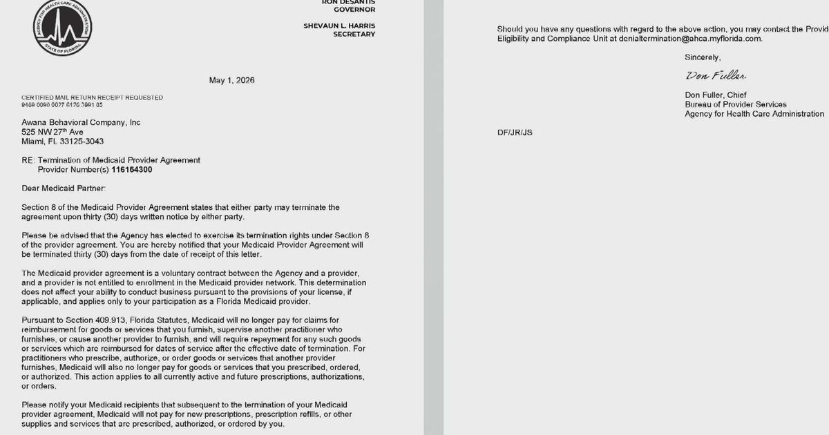 Medicaid termination letters leave South Florida behavioral health ...