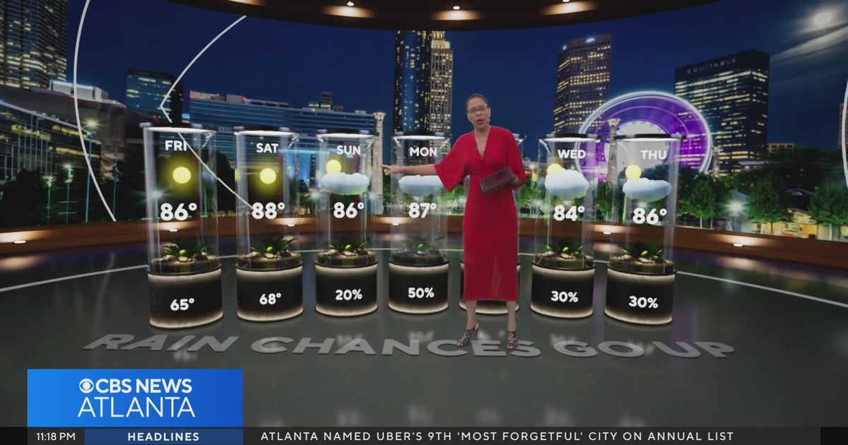 Humidity returns: Georgia’s nice weather fades as afternoon storms move ...