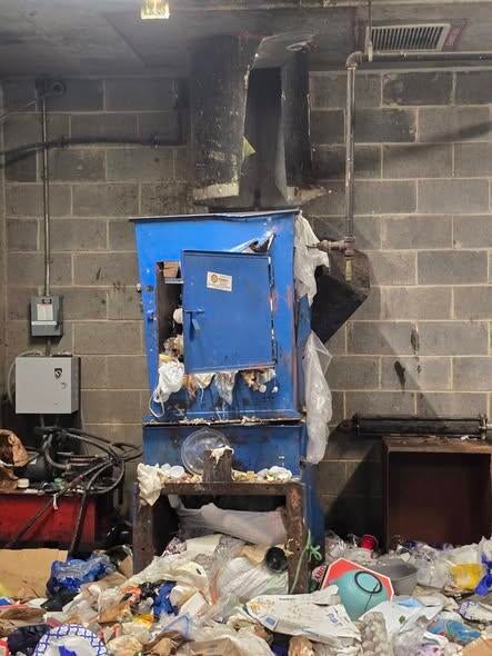 Woman falls 10 stories down trash chute after ingesting multiple drugs ...