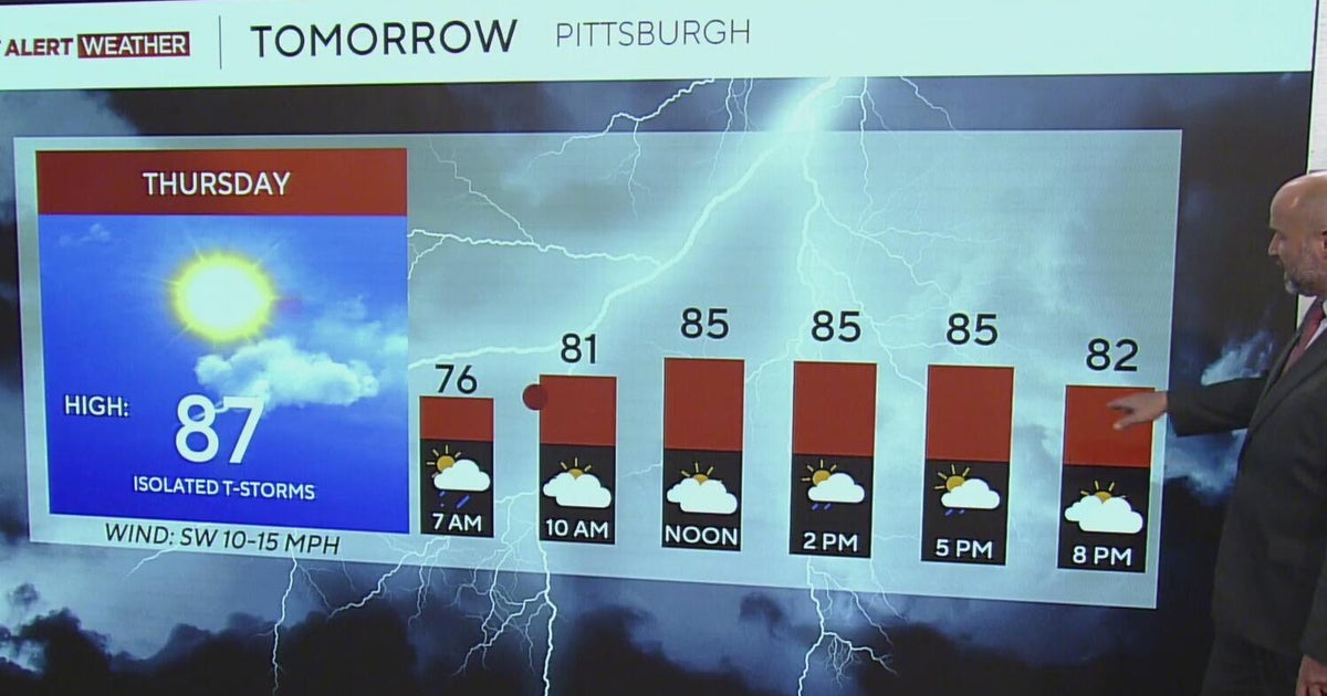 KDKA-TV Evening Forecast (6/10) - CBS Pittsburgh