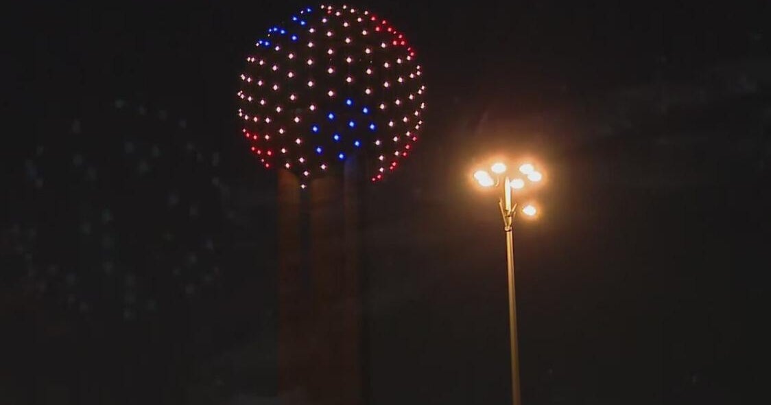 Reunion Tower debuts World Cup light show as Dallas welcomes fans - CBS ...