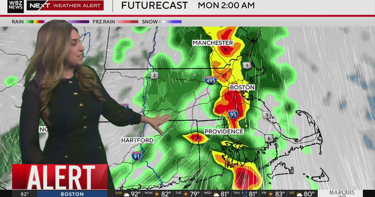 Next Weather: WBZ evening forecast for June 14, 2026 - CBS Boston