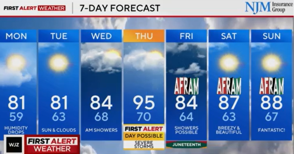 Nice, dry Monday follows storms in Maryland - CBS Baltimore
