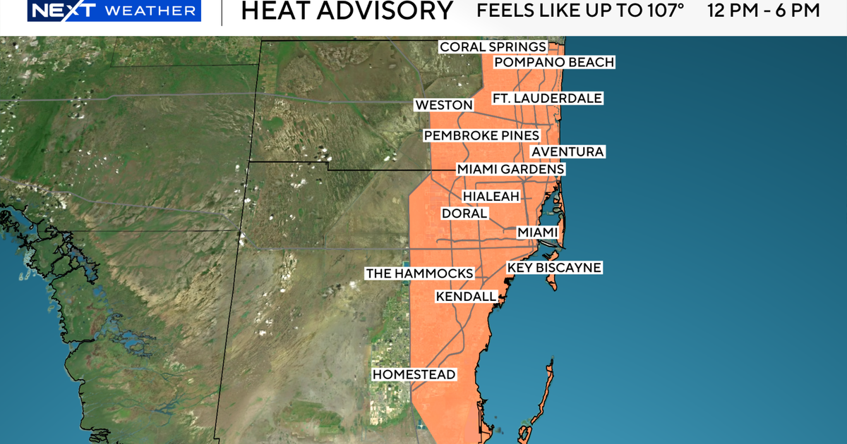 South Florida continues to sizzle as dangerous triple-digit feels-like ...