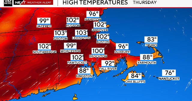 Extreme heat watch in Boston area as hottest weather in years could ...